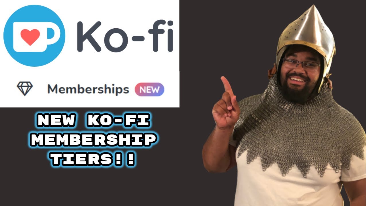 Ko Fi Membership Tiers!!!!! - YouTube