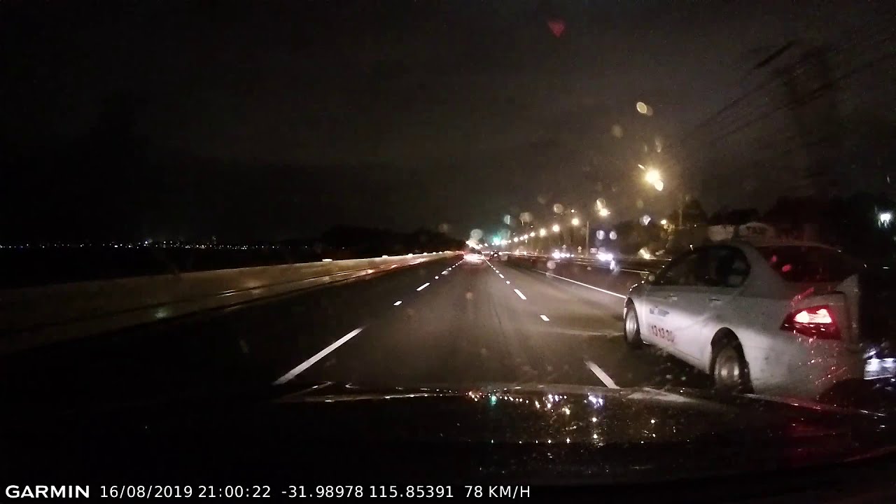 Cold Applied Plastic Pavement Marking Kwinana Freeway 20190816 - YouTube