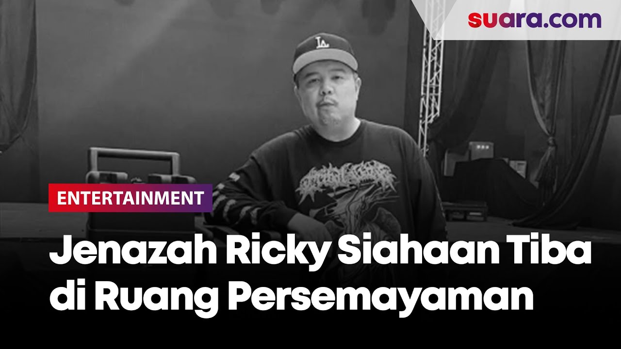 Detik Detik Jenazah Ricky Siahaan Diantar Keluarga Memasuki Ruang ...