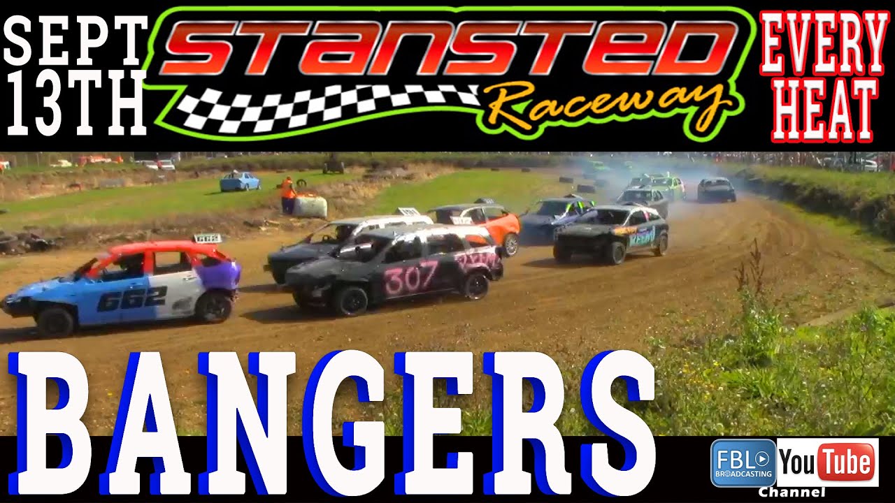 Stansted Raceway. Bangers. ALL HEATS. 13th September 2020. Stock car ...