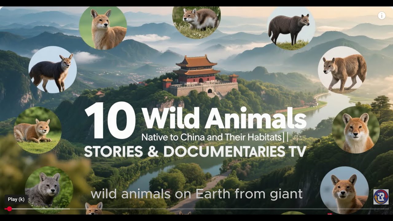 10 Animals Native to China | Beast challenge Stories - YouTube
