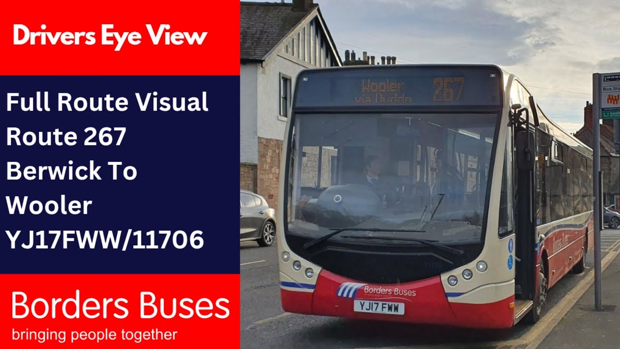 DEV: Full Route Visual | Borders Buses Bus Route 267 - Berwick To ...
