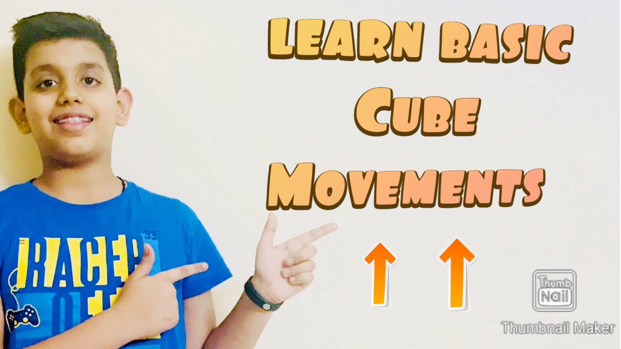 Learn basic cube movement - YouTube