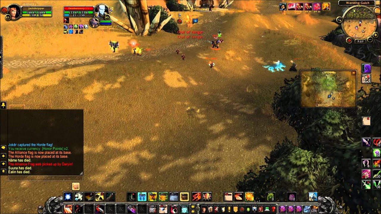 PvP Hackers Cheating WOW - YouTube