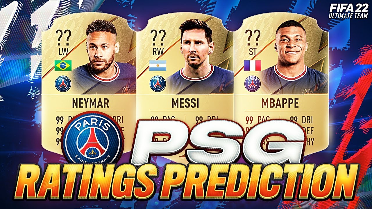 FIFA 22 | PSG PLAYER RATINGS PREDICTIONS! 😱🔥PARIS SG ft. NEYMAR, RAMOS ...