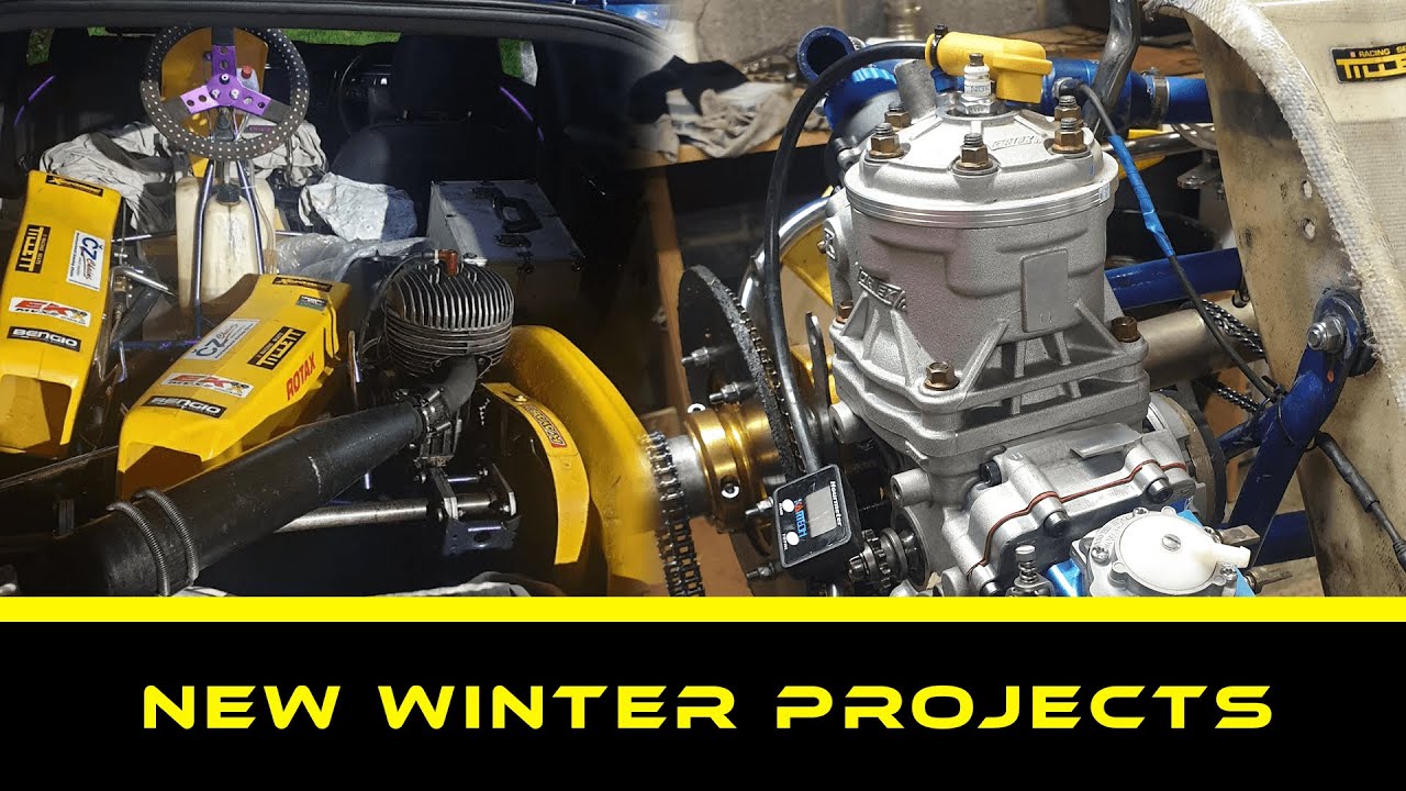 NEW winter kart projects... - YouTube