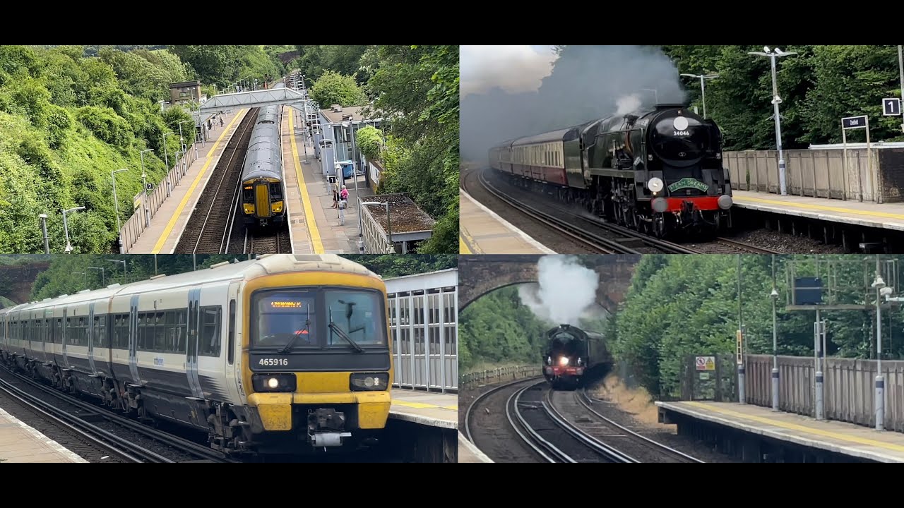 Chelsfield Station - Southeastern & Freight Trains. Braunton ...