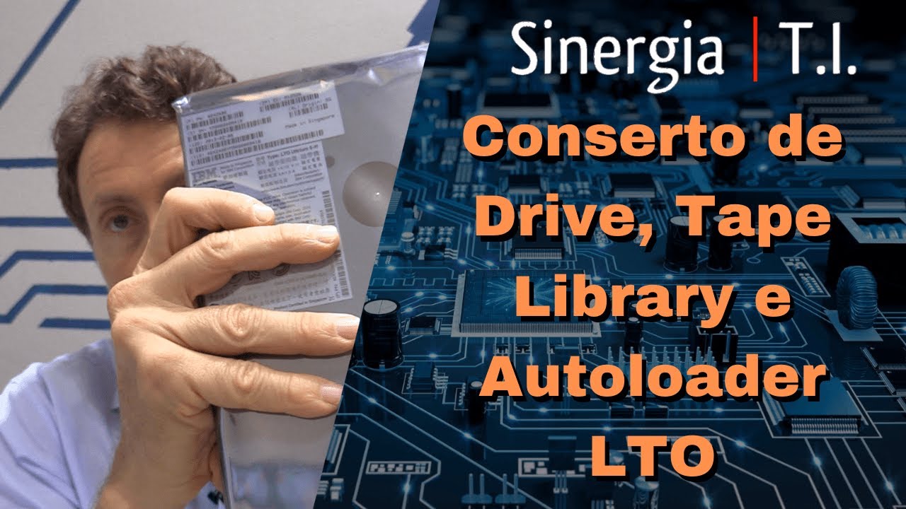 Conserto de Drive, Tape Library e Autoloader LTO Dell, IBM, HPE ...
