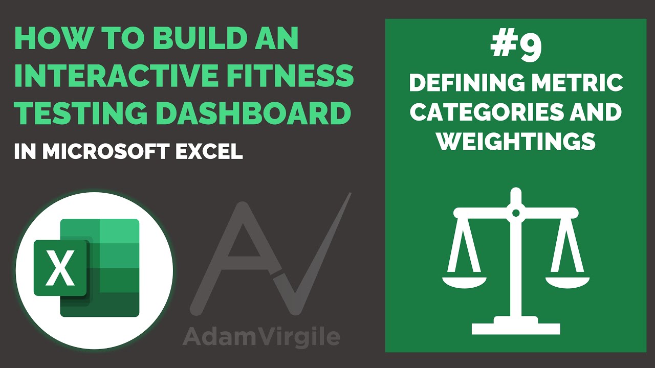 Team Fitness Testing Framework #9: Metric Categories and Weightings ...