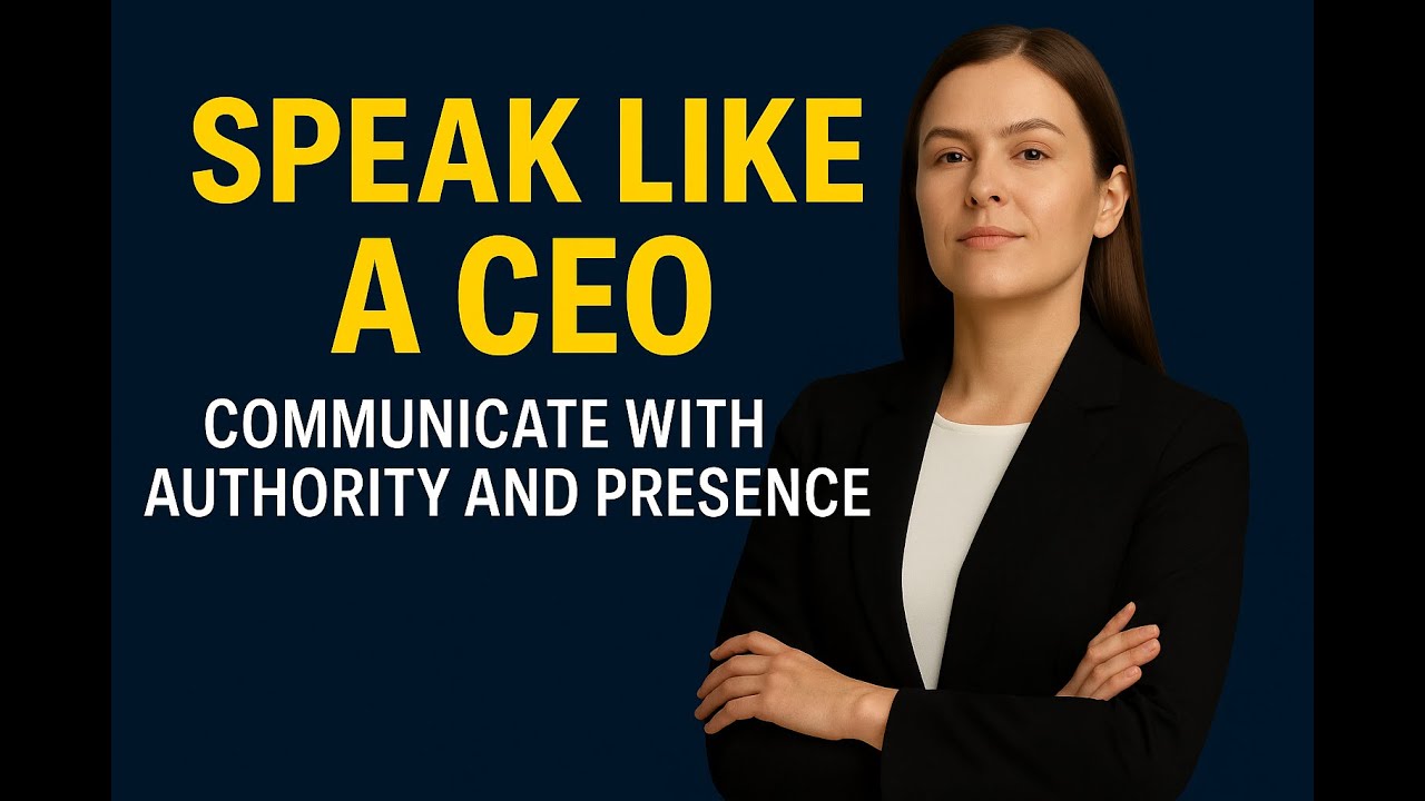 Speak Like a CEO – Even If You’re Still Learning English - YouTube