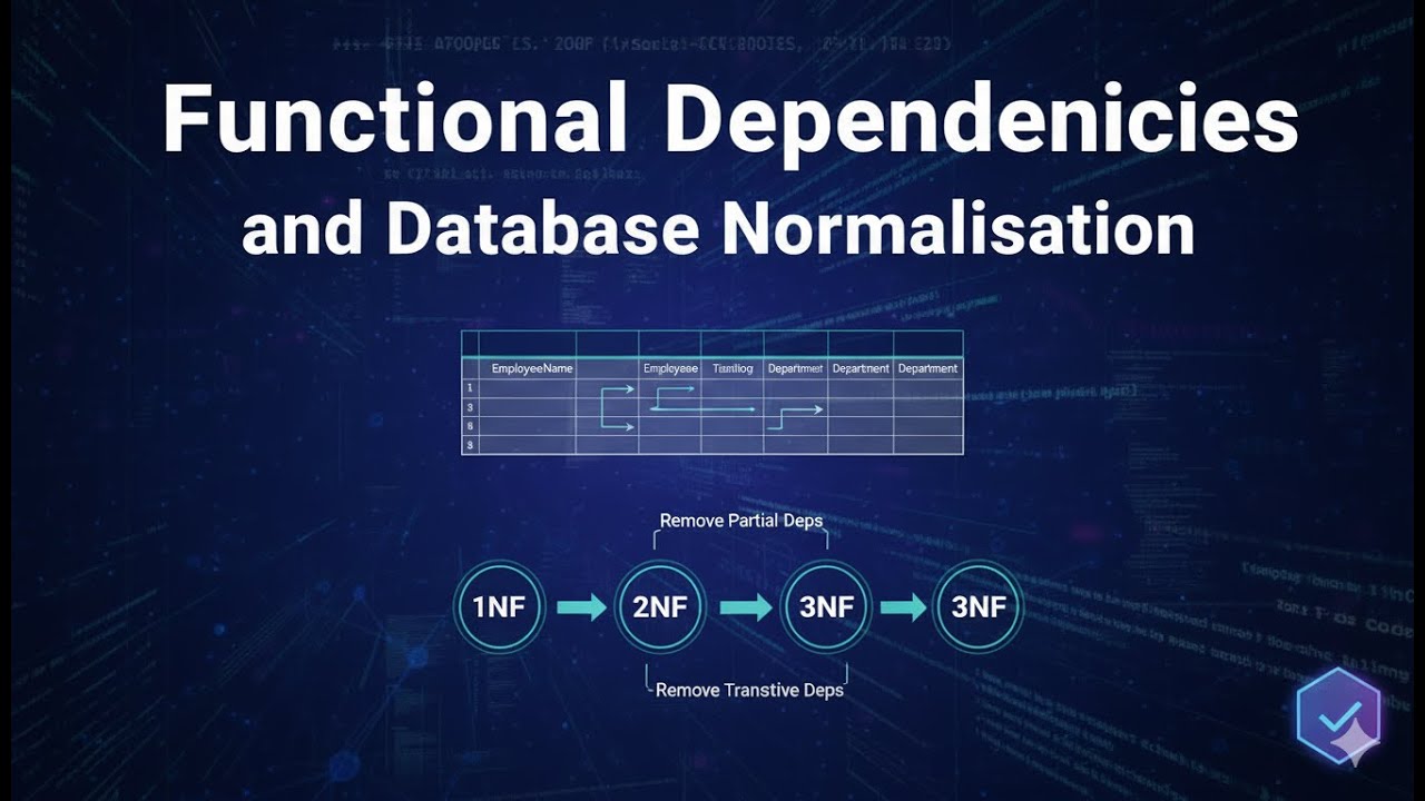 Functional Dependencies: The "Why" Behind Database Normalization - YouTube