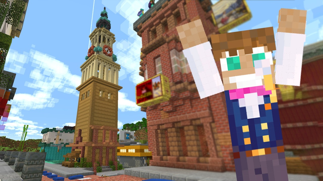 Building a Victorian Tower in Minecraft | Whimsicraft Ep. 4 - YouTube