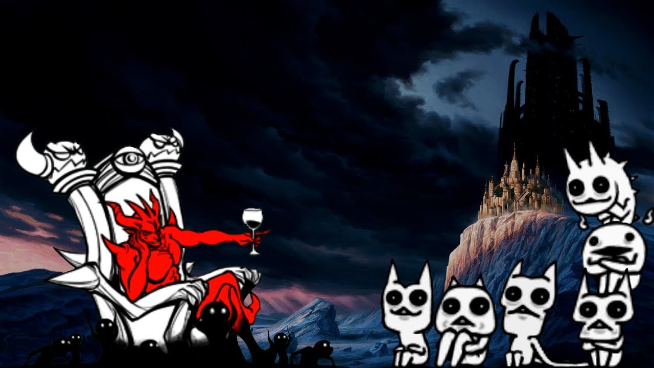 The Battle Cats - Moon #2 ft The Lugas 1st Form - YouTube