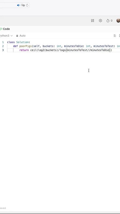 Leetcode #458: Poor Pigs #leetcodechallenge #python #leetcode #coding #leetcodeing #programming ...