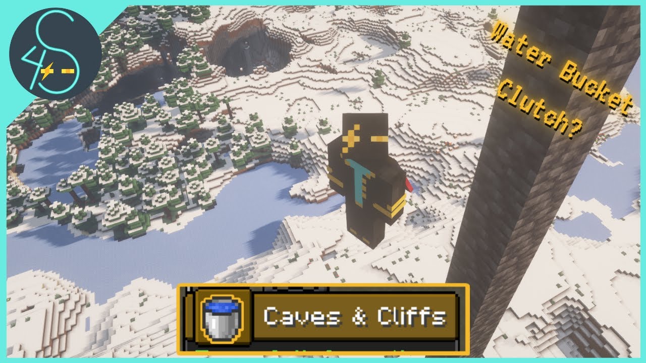 Getting High in Minecraft [1.18 Caves and Cliffs Advancements] - YouTube
