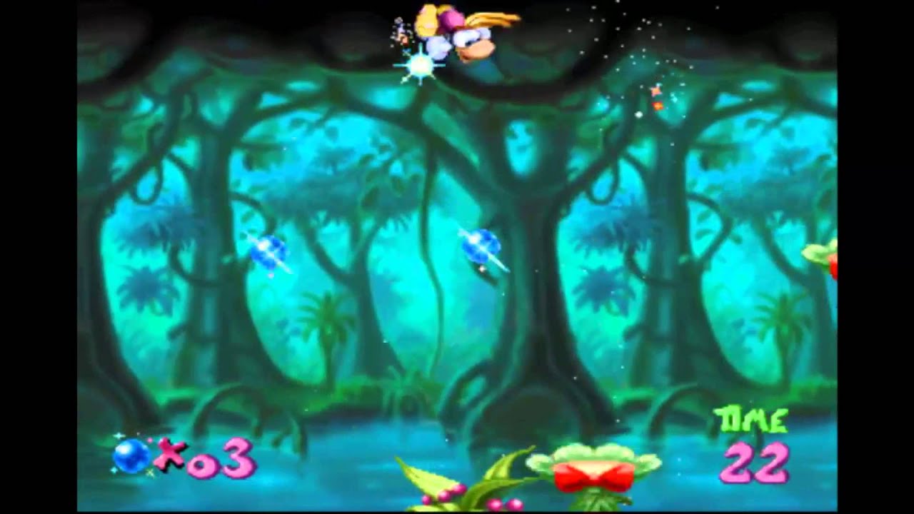 Rayman 1 - Pink Plants Woods - Bonus 1 - 7:35 (WR) - YouTube