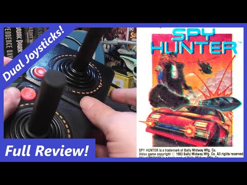 Spy Hunter Atari 8 bit 400 800 XL XE Review - The No Swear Game Ep 825 ...