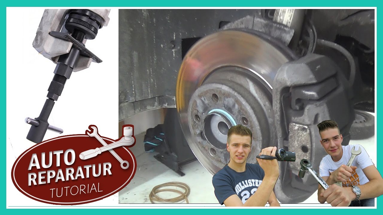 Bremsbeläge wechseln mit universal Bremskolbenrücksteller | Auto Tutorial - YouTube