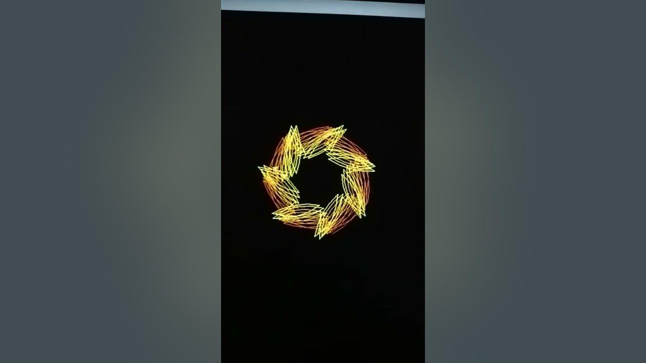 Cool Python Turtle Graphics | Cool Shape Drawing | Python Turtle Coding ...