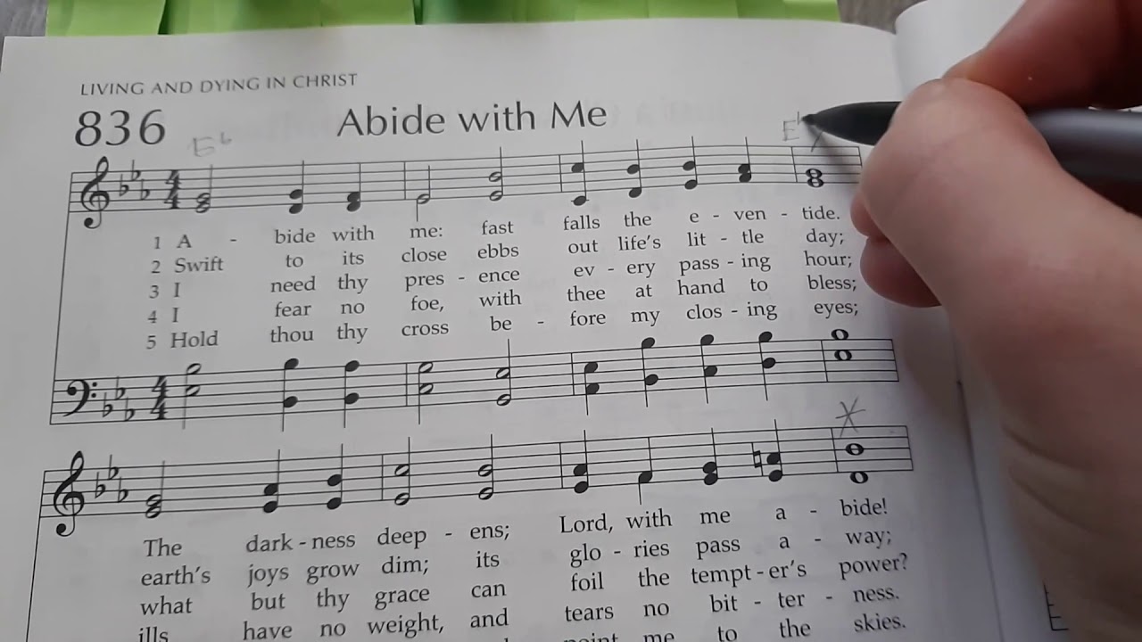 How to write a hymn descant with accompaniment | STEP 2: Label the ...