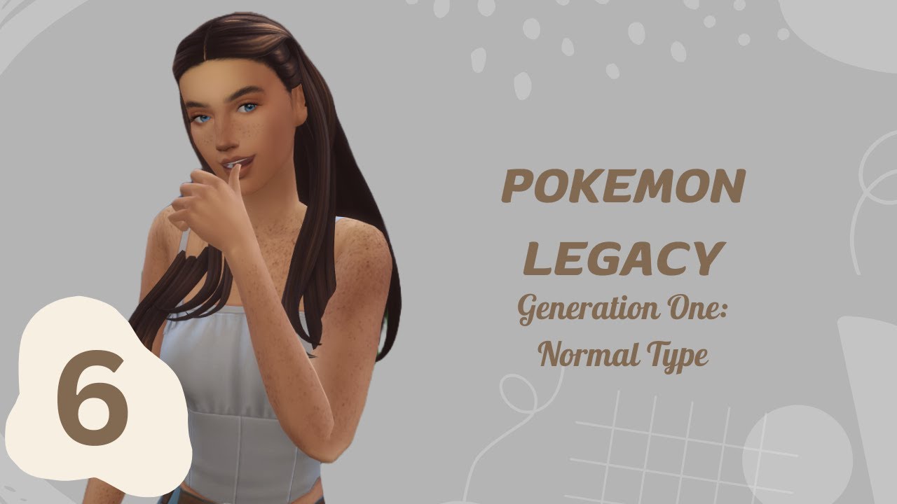 Playing the Pokémon Legacy Challenge in the Sims 4: Gen 1 Episode 6 ...