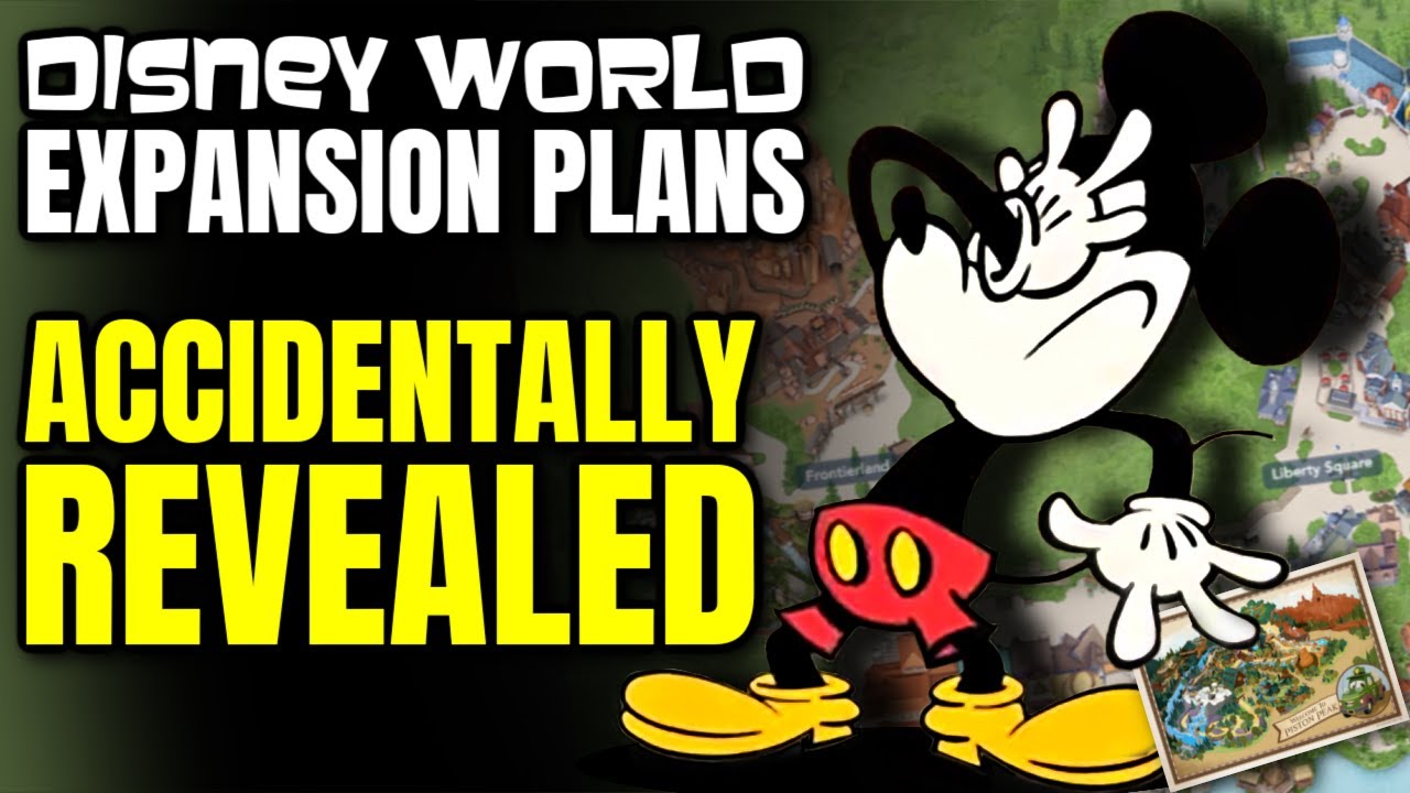 Disney World Expansion Plans ACCIDENTALLY REVEALED by Magic Kingdom Map ...