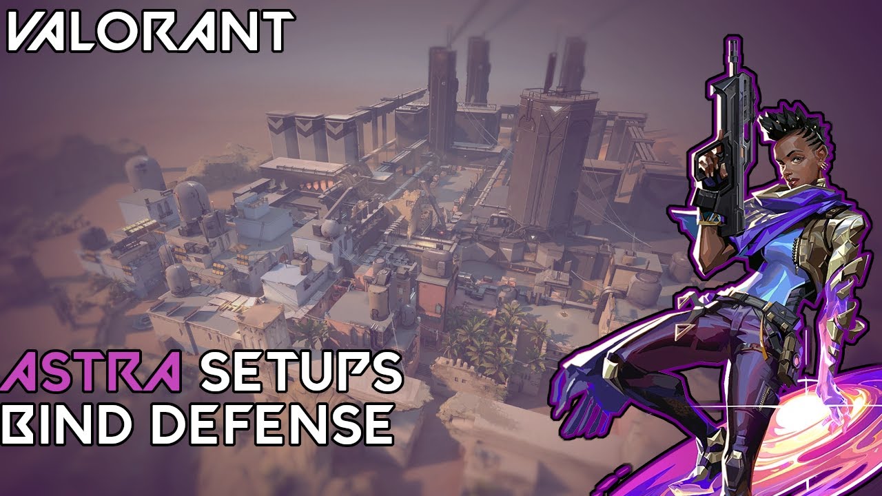 Basic Astra Setups On Bind Defense - Valorant #Shorts Guide - YouTube