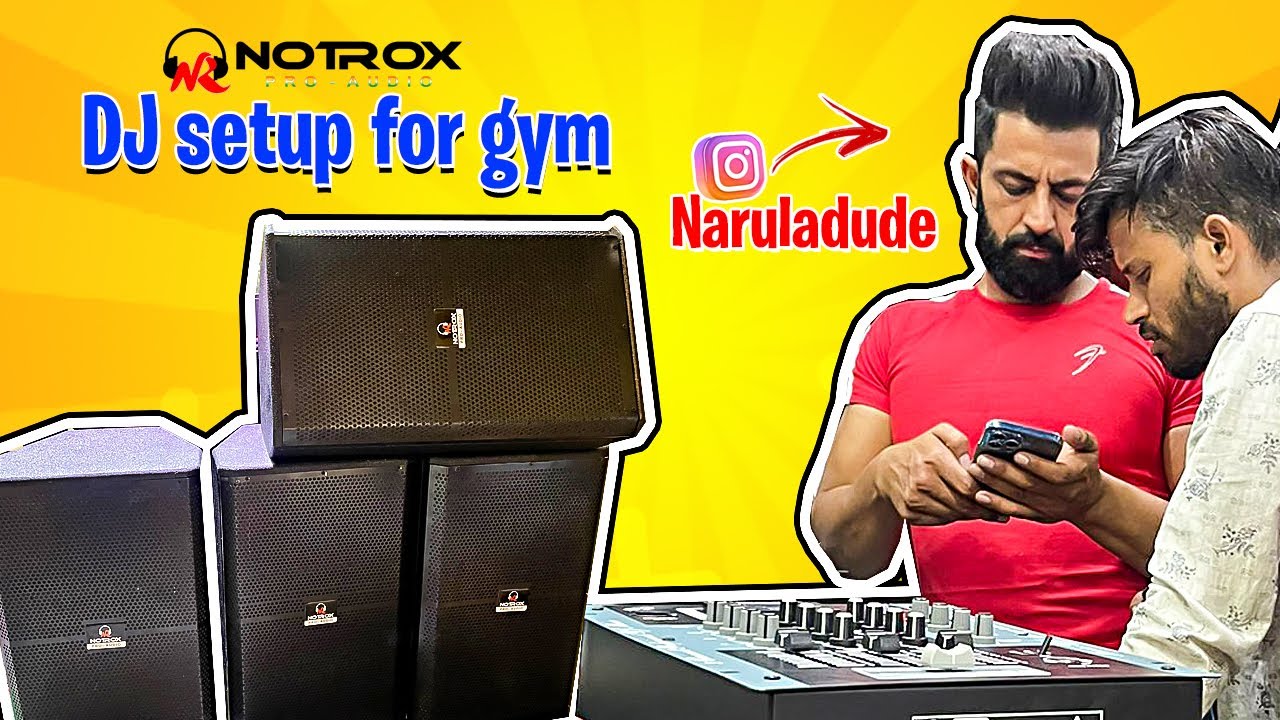 DJ setup for gym | NOTROX PRO AUDIO | customer review ...