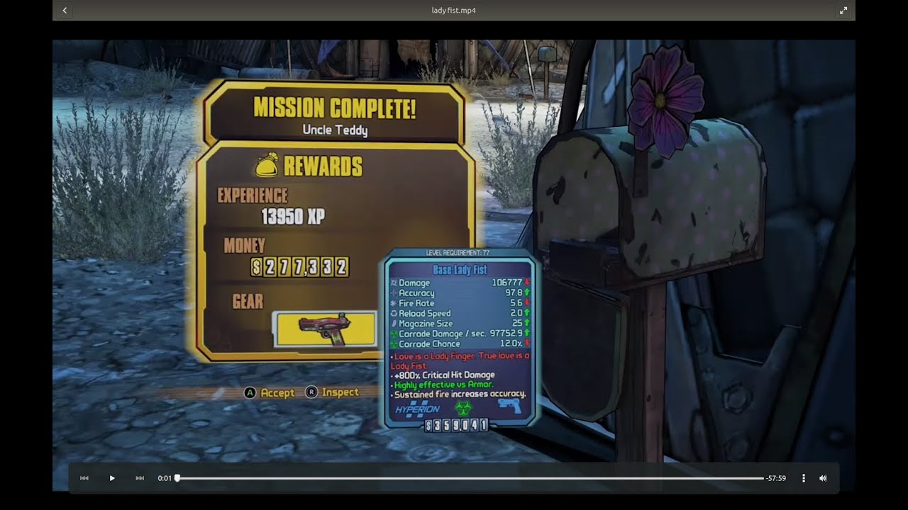 The Guns Of Borderlands 2- Hyperion Lady Fist #Dahl #Maliwan #Jakobs # ...