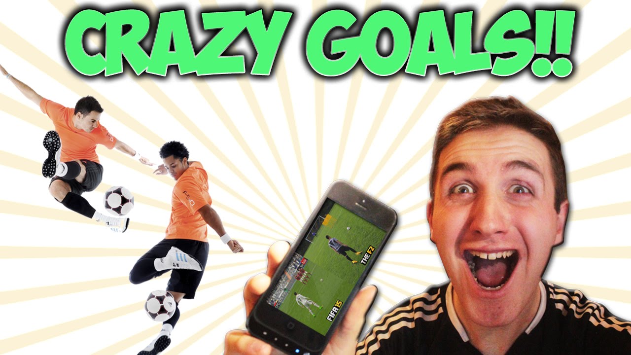 FIFA 15 - CRAZY GOALS! - YouTube