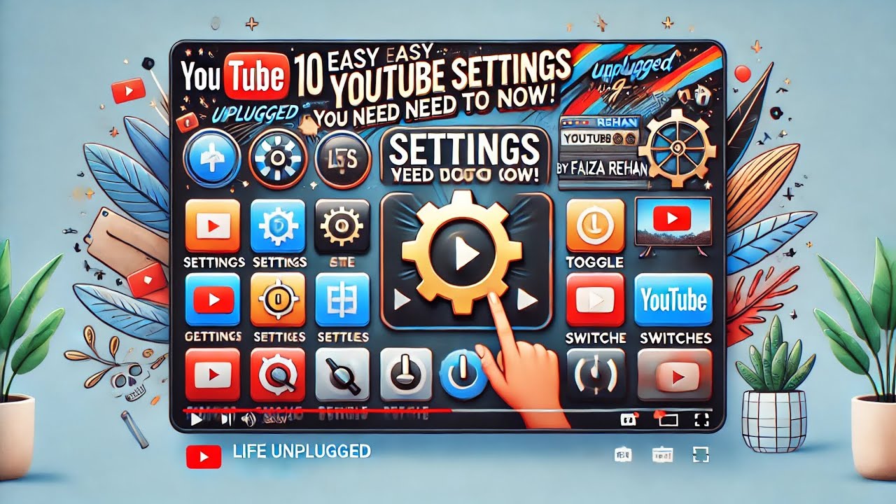 10 Easy YouTube Settings You Need to Turn On Now! - YouTube