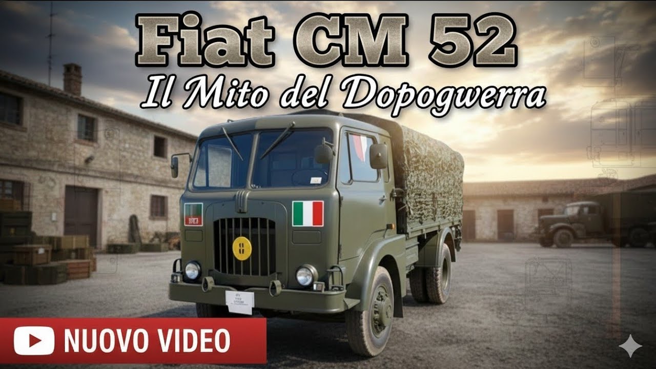 Fiat CM 52: Il Gigante delle Strade Militari Italiane🇮🇹🥰 – Storia di un ...