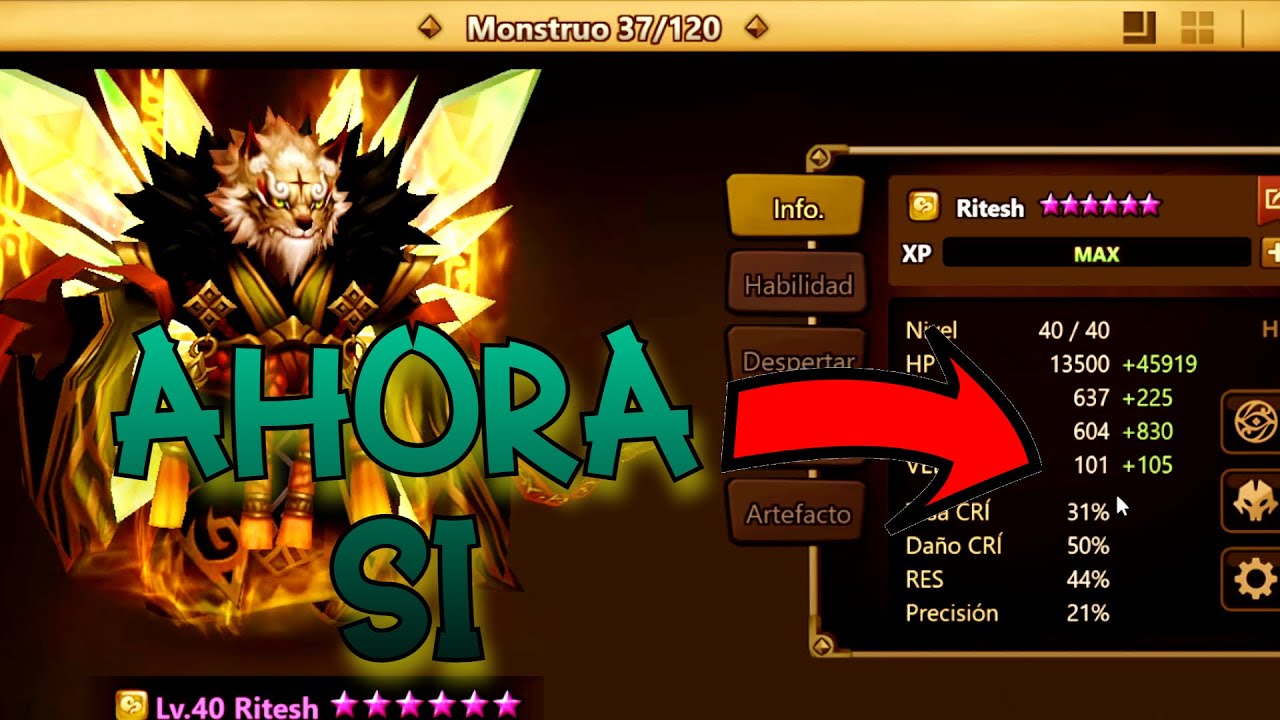 LOS BEAST MONKS AHORA ESTAN BASTANTE MEJOR...#summonerswar 2024 - YouTube