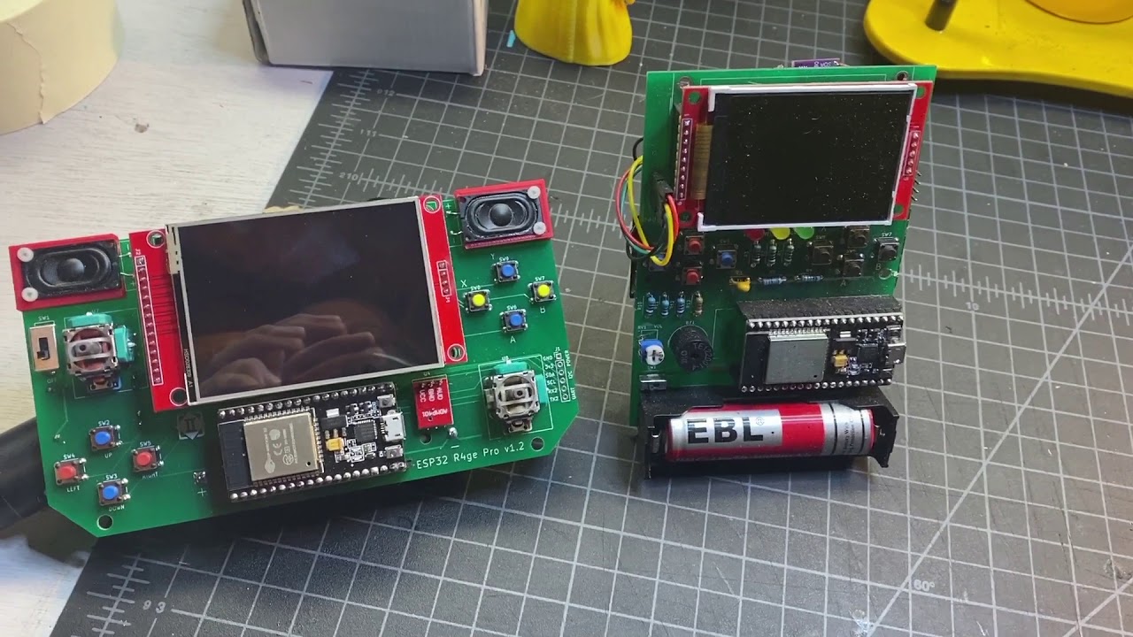 ESP32 R4GE Pro Conference Badge Introduction - YouTube