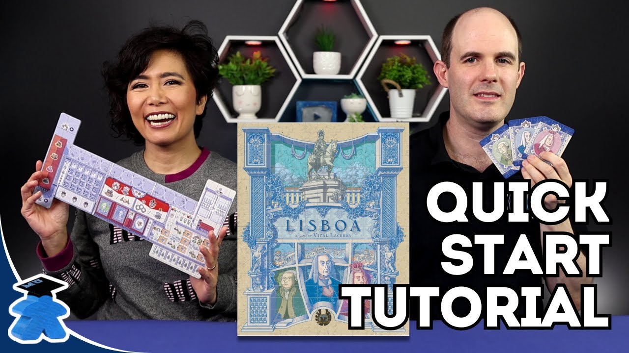 How To Play Lisboa Fast and Easy! Board Game Tutorial in 15 Minutes ...