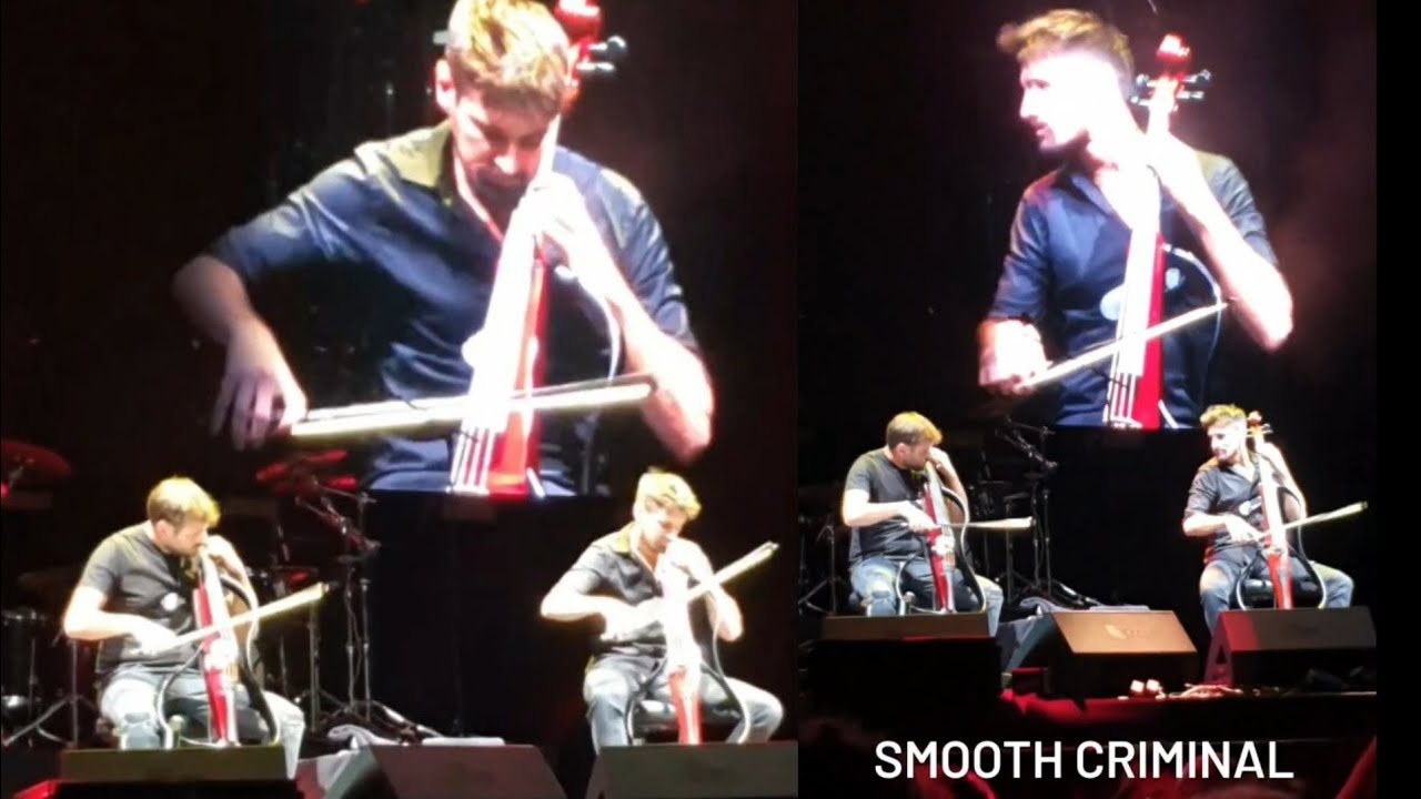 2Cellos Smooth Criminal Performance At TEL AVIV Israel By Hauser And ...