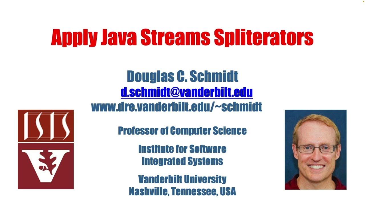 Apply Java Streams Spliterators - YouTube