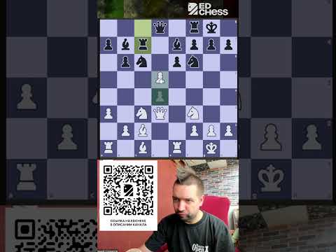 Прорвал оборону по центру! #шахматы  #chess #edchess