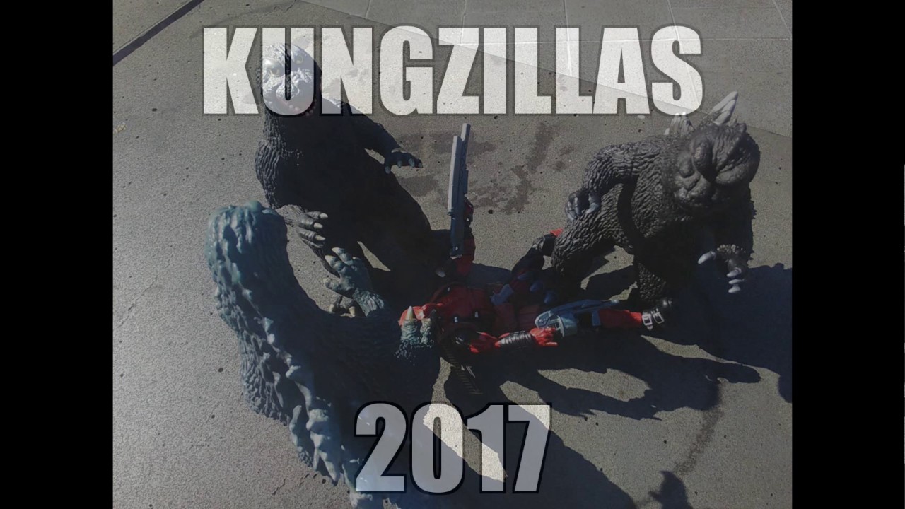 Godzilla vs Deadpool Toy Comic - YouTube