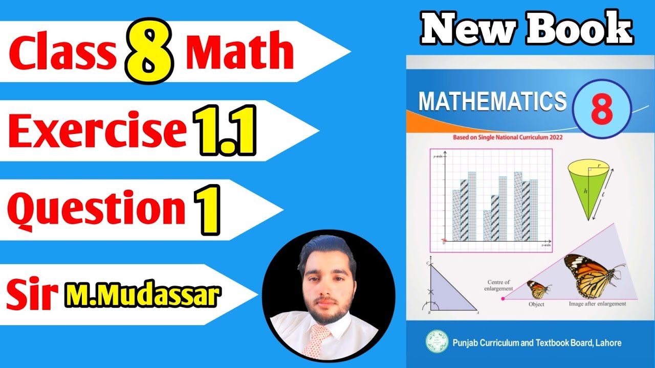 Class 8th Math new book | Chapter 1 | Ex 1.1 | Question 1 | i to x ...