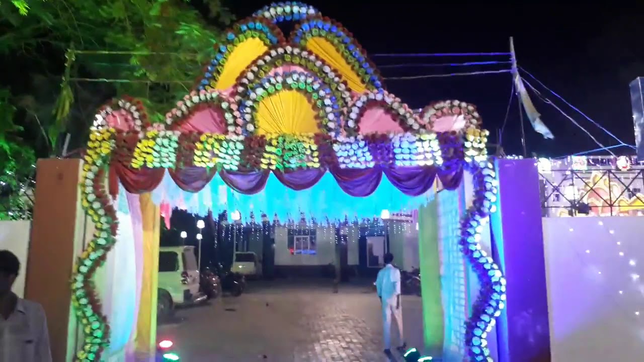 Gate stage decoration - YouTube
