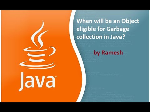 JAVA FAQ # 23 || When will be an object eligible for garbage collection in Java? - YouTube