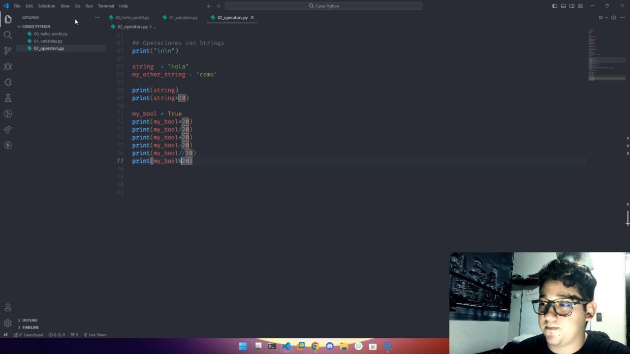 Python Fundamentos Clase 01 - YouTube