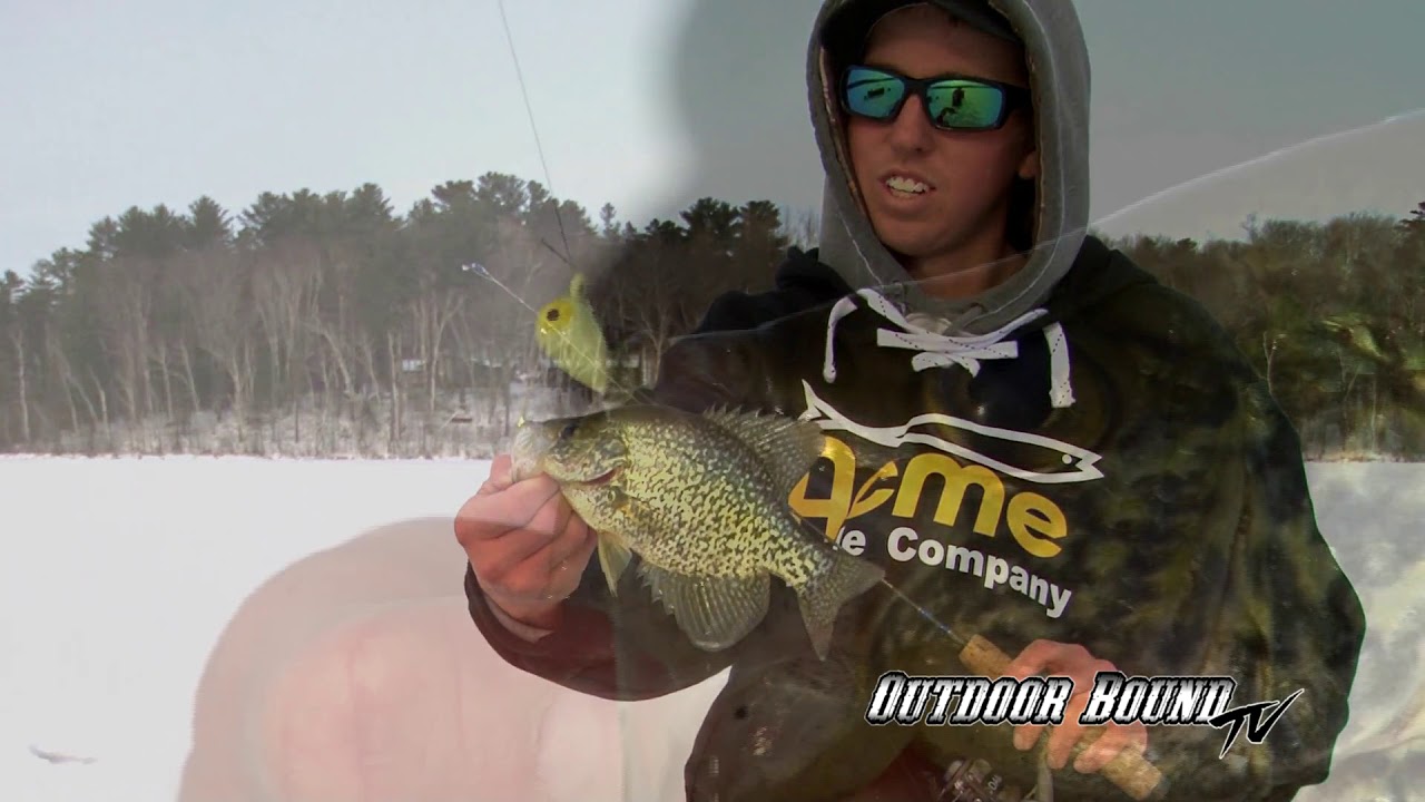 Outdoor Bound TV Northern Wisconsin Hardwater Panfish EP132 - YouTube