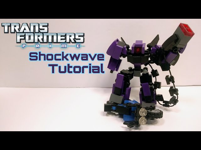 How To Build A Lego Transformers Prime Shockwave YouTube
