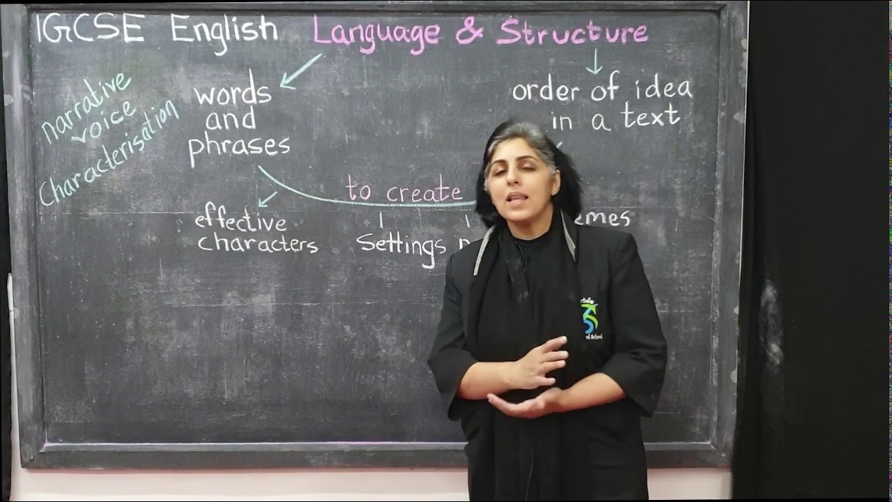 English Language B: Lesson 3: Language and Structure: Part 1 - YouTube