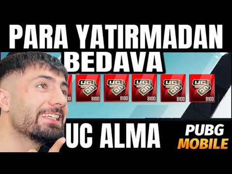 PUBG MOBİLE BELEŞ UC ALMA 2026 (KANITLI) 5krş harcamadan kaçırma süeli