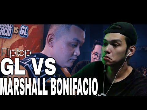 FlipTop - GL - Marshall Bonifacio | REACTION !!! PANALONG LABAN TO ...
