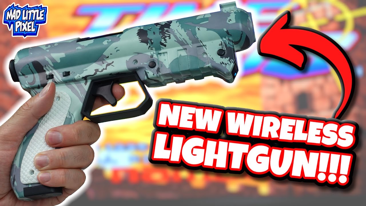 Holy Crap! Every Retro Gamer Needs This! NEW Wireless Light Gun ...