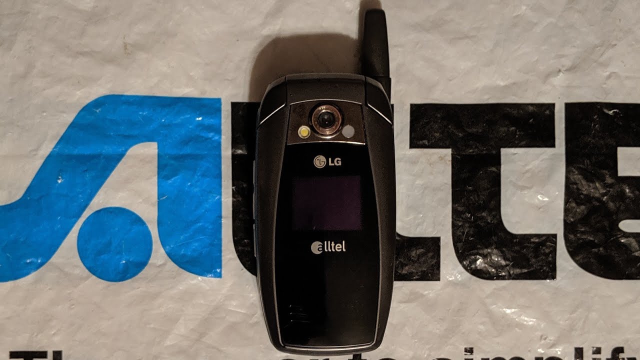 Alltel Wireless LG AX355 - YouTube